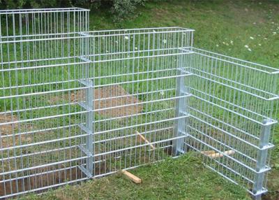 China Galfan Coated Welded Gabion Baskets 3.0-6.0mm Wire for Retaining Walls with 0.5-4.0m³ Capacity for sale