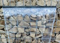 China Galfan Gabion Baskets 2.0-4.0mm Wire with 60×80 to 120×150mm Mesh for Decorative Walls and Landscaping for sale