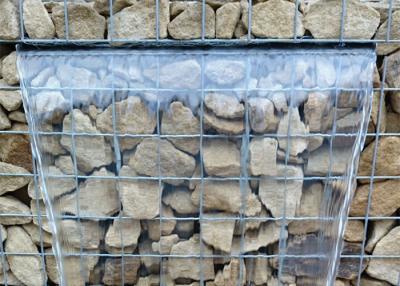 China Galfan Gabion Baskets 2.0-4.0mm Wire with 60×80 to 120×150mm Mesh for Decorative Walls and Landscaping for sale