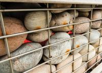 China Welded Mesh Gabion 50x50mm Zinc Coated with 550 N/mm² Tensile Strength for Veneers and Cladding for sale