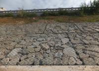 China PVC Coated Gabion Mattress 6x2x0.30m Erosion Control Woven Mesh with 80x100mm Mesh Size for sale