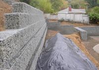 China Architectural Retaining Wall Gabion Baskets - 75mm x 75mm Aperture with 4mm-5mm Wire Diameter Options for sale