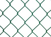 China Plastic Coated Chain Link Fence Mesh - Heavy Duty 0.5-4m Width, 0.5-25m Length with BWG8-14 Gauge Options for sale