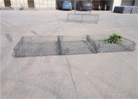 China Galvanized Gabion Mattress 220-240g/m2 Zinc Coating for River Bank Protection for sale