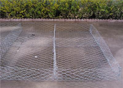 China Hot-Dipped Galvanized Gabion Mattress 2-4mm Wire 60x80mm Mesh for Erosion Control for sale