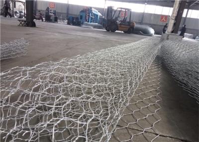 China Double Twist Hexagonal Gabion Mesh 2.0-4.0mm Wire Diameter Heavy Zinc Coated for sale