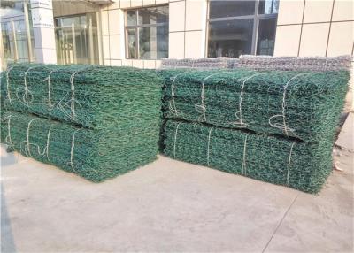 China Galvanized Gabion Box 2x1x1m for Erosion Control with 2.0-4.0mm Wire for sale