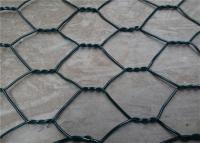 China PVC Coated Hexagonal Gabion Box 2.0-5.0mm Wire for Erosion Control with ASTM A975-97 Compliance for sale