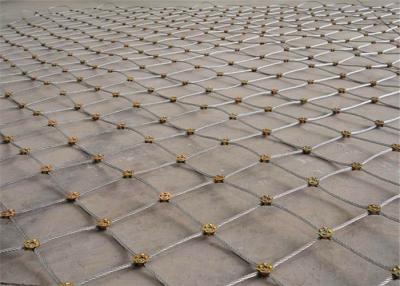 China Stainless Steel Safety Wire Mesh Net 1.0mm-3.0mm for Slope Protection with 20-200mm Openings for sale