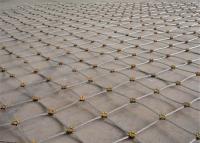 China Flexible Slope Protection Wire Mesh System with 250-2000 kJ Loading Capacity and 8-22mm Steel Ropes for Rockfall Control for sale