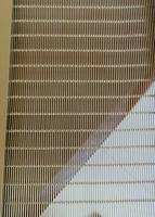 China Copper Decorative Wire Mesh 2-3mm Diameter with 80mm Cable Pitch for Architectural Applications for sale