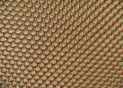 China Decorative Metal Wire Mesh / Chain Melt Mesh For Architecture Decoration for sale