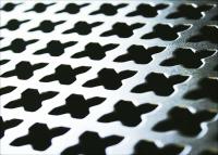 China Perforated Decorative Wire Mesh Sheet for Architectural Cladding 0.045in to 0.5in Hole Sizes for sale