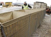 China Zinc Coated Welded Defensive Barriers 4-5mm Wire 50x50mm Mesh for Military and Construction Security for sale