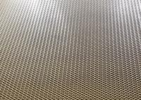 China Bronze Decorative Wire Mesh Architecture Crimped Metal Mesh For Elevator Cabins Screen for sale