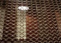China ISO9001 Stainless Steel Ring Mesh Curtain 0.5-2mm Wire Diameter Up to 9.6m Width for Decorative Applications for sale