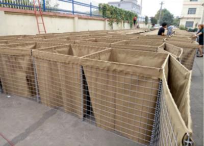 China Galvanized Welded Defensive Barrier with 4.0-5.0mm Wire Diameter and 250g-400g Geotextile for Perimeter Security for sale