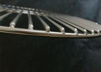 China Stainless Steel BBQ Grill Mesh 240-300mm Diameter with 1.2mm Wire for Outdoor Cooking for sale