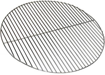 China Stainless Steel BBQ Grill Mesh Mat 240mm Round Polished - 1.2mm Wire Diameter Heat Resistant for sale