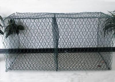 China 8x10 PVC Coated Gabion Basket with 2.7mm Wire for River Bank Protection - 0.56mm Coating Thickness for sale
