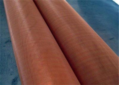 China 1m x 30m Copper Wire Mesh 6-200 Mesh for Faraday Cage Shielding and Decoration Applications for sale