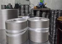 China SS304 Stainless Steel Reverse Dutch Weave Wire Mesh Conveyor Belt 72x15 152x24 for Plastic Machine for sale