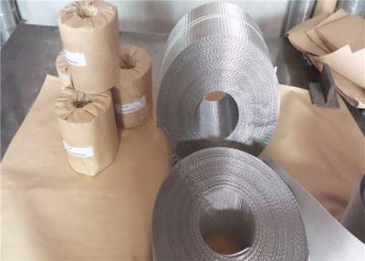 China Stainless Steel Dutch Weave Wire Mesh Belt 127mm Width 10m Length for Plastic Extruder for sale