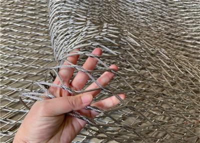 China Stainless Steel Bird Netting 1mm-3mm Wire Aviary Mesh Garden Fence Safety Anti-Falling Net for sale