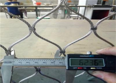 China 316 Stainless Steel 7x19 Wire Rope Mesh 1.5-2mm Diameter for Zoo Aviary for sale