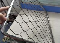 China Stainless Steel Rope Mesh Netting 2mm 7x7 for Zoo Bird Netting 304 316 for sale