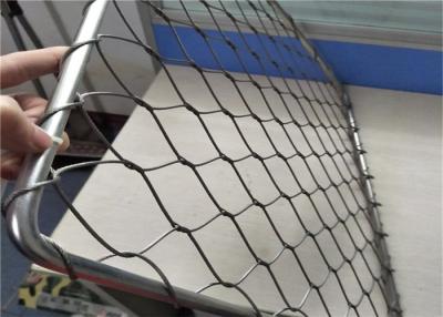 China Stainless Steel Rope Mesh Netting 2mm 7x7 for Zoo Bird Netting 304 316 for sale