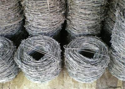 China 2.5mm Galvanized Coated Razor Blade Barbed Wire with 100g/m² Zinc Coating for Perimeter Security Fencing for sale
