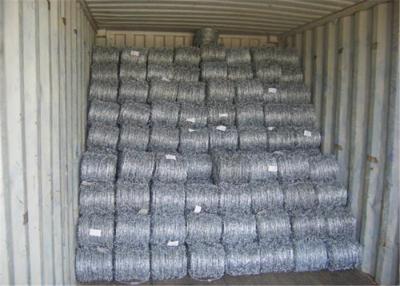 China Galvanized Razor Barbed Wire 1.6mm-3.2mm Diameter with 1.5-3.0cm Barb Length for Security Fencing for sale