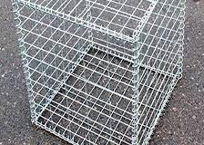 China Galvanized Gabion Mesh Cage 1m x 1m x 1m with 2.0-4.0mm Wire Diameter for sale