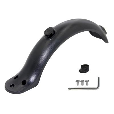 China Black Rear Electric Scooter Fenders Mud Guard for Xiaomi M365 & M365 Pro - 150g ABS Plastic OEM Replacement Parts for sale