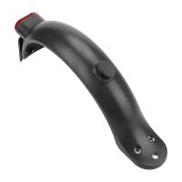 China Xiaomi Pro Series 1S Rear Fender Bracket with Taillight and License Plate Mount - ABS Plastic Scooter Accessory for sale