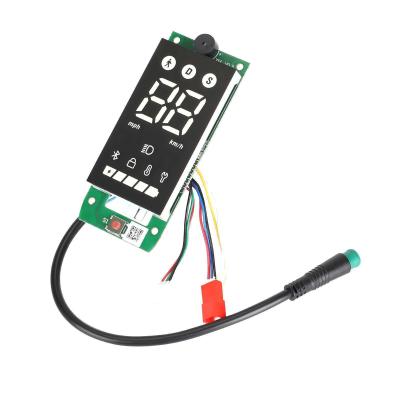 China Xiaomi 4Lite Second-Gen Electric Scooter Dashboard with Bluetooth Display and 48V Voltage Meter Switch for sale
