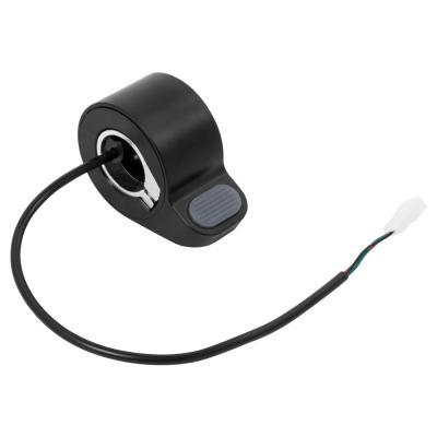 China Grey Accelerator Thumb Throttle for Xiaomi 4 Pro 4 Lite Electric Scooter Replacement Part for sale