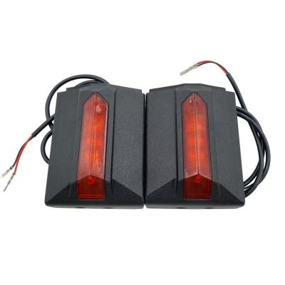 China Kukirin G2 Pro Electric Scooter Tail and Warning Light Assembly - Left and Right Side LED Replacement Parts for sale