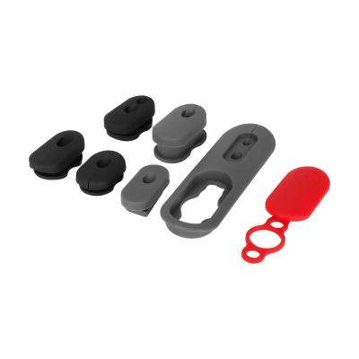 China Magnetic Waterproof Card Cable Silicone Cover Charging Port for Xiaomi 4Pro/4 Lite Electric Folding Scooter Accessories for sale