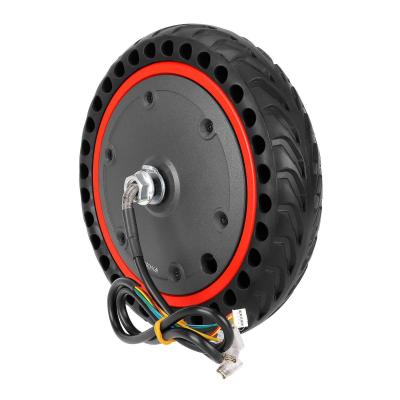 China Second-Generation 36V 350W 8.5 Inch Red Edge Brushless Motor for Electric Scooters for sale