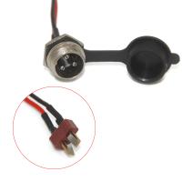 China KUGOO M4 E-Scooter T-Head Power Charger Cable Port Replacement - 1.2m Charging Accessory for sale