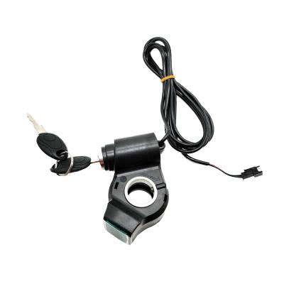China BAIJIA Electric Scooter Voltmeter with Key Ignition Switch 10 Inch Parts for KUGOO M4 for sale
