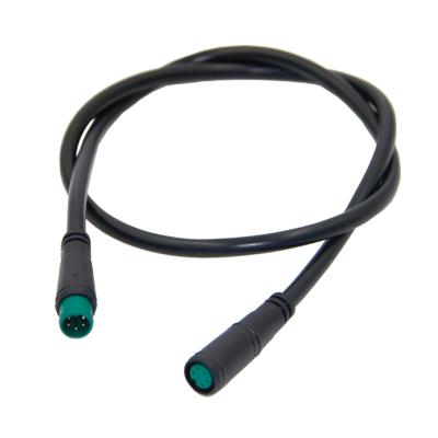China Electric Scooter Data Cable Extension Line - 22 AWG Wire, 48V DC Rating, Multiple Lengths (30cm/50cm/100cm) for sale