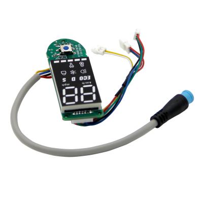 China Mijia Xiaomi M365 PRO Electric Scooter Dashboard Replacement Parts - 36V LCD Display Control Panel Repair Components for sale