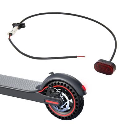 China Xiaomi M365 Mijia Electric Scooter Rear Tail Lamp Warning Light 5V LED with Buckle Extension Cable for sale