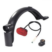 China Universal Rear Fender with Tail Light for Xiaomi M365 Pro Pro2 S1 Electric Scooter 0.35kg for sale