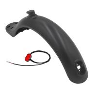 China 4 Holes Hook Rear Fender Mudguard Replacement for M365 Pro Electric Scooter ABS Black for sale
