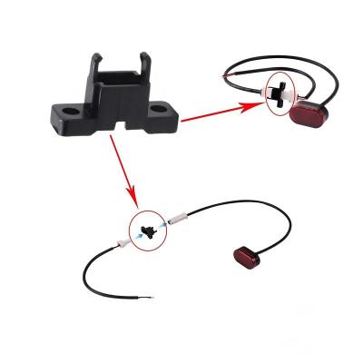 China Electric Scooter M365 1S Rear Fender Tail Light Fixing Clip Plastic Accessory 3x2x1cm for sale