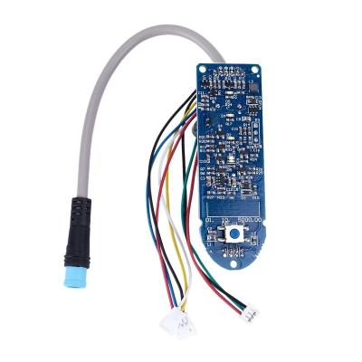 China Original M365 Electric Scooter PCB Circuit Board with Meter Switch Panel 82mm x 42.5mm Replacement for sale
